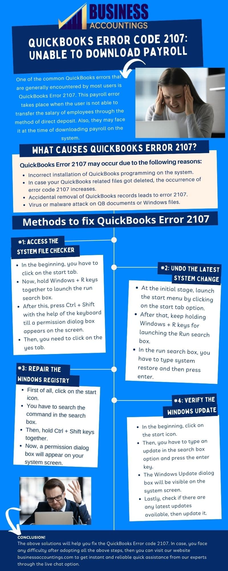 4 Solutions To Fix QuickBooks Error Code 2107 Businessaccountings 4 Solutions To Fix QuickBooks Error Code 2107 Businessaccountings